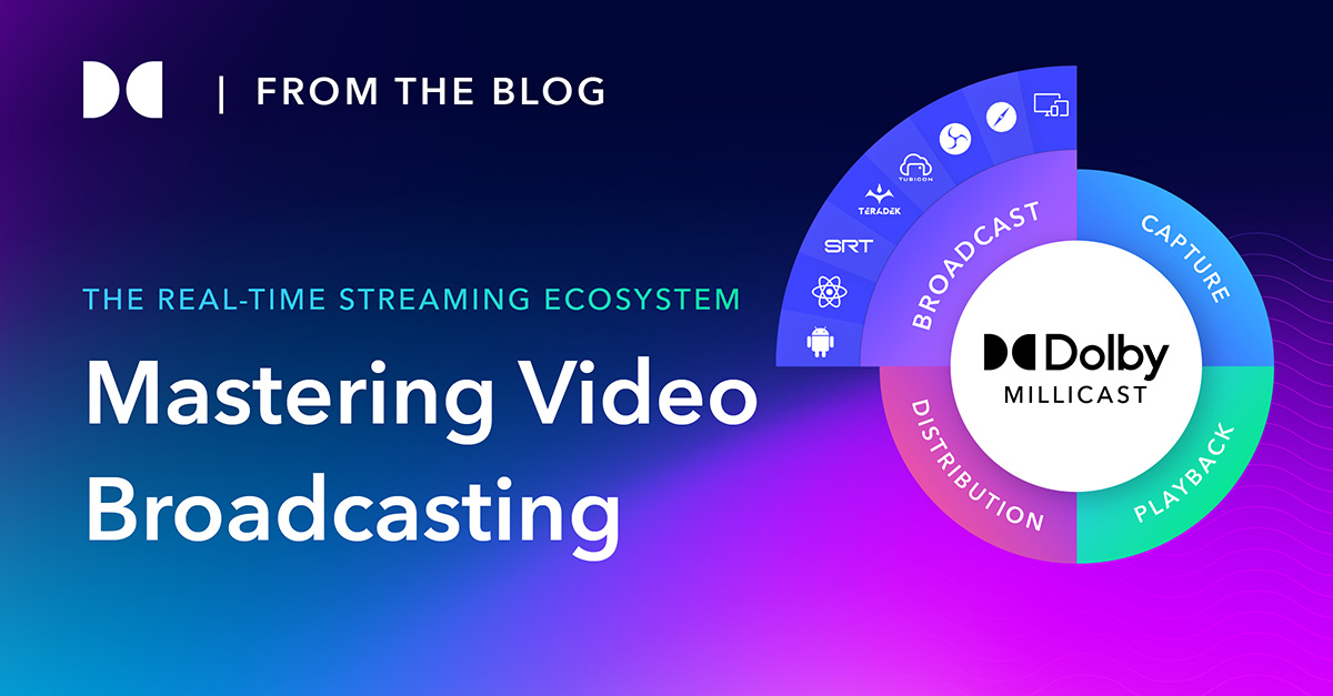 The Real-time Streaming Ecosystem: Mastering Video Broadcasting | Dolby ...